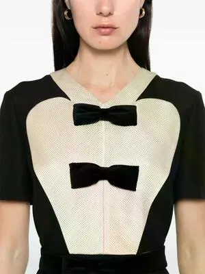 Valentino Garavani Bow-detail Midi Dress