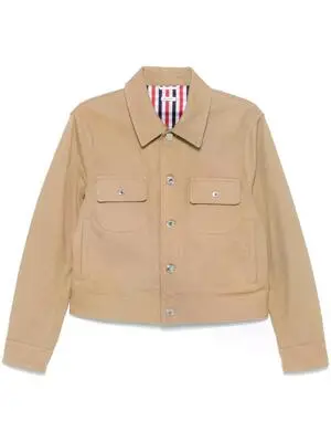 Thom Browne Backstrap Jacket - Brown