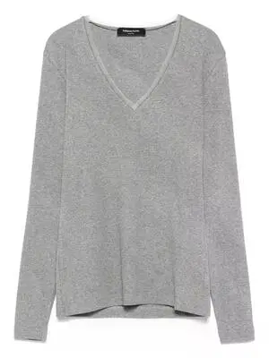 Fabiana Filippi Long-sleeve V-neck Sweater