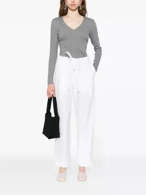 Fabiana Filippi Long-sleeve V-neck Sweater