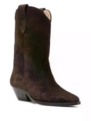 Isabel Marant Suede Pointed-toe Boots