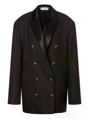 Alberta Ferretti Double-breasted Wool Blazer