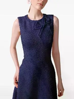 Carolina Herrera Tweed Midi Dress