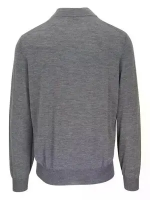 Brunello Cucinelli Zip-detail Sweater - Grey