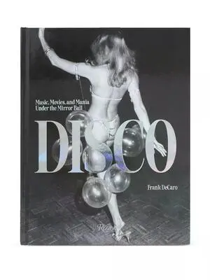 RIZZOLI Disco Photography Book - Black