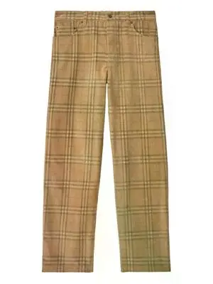 Burberry Straight Leg Bottoms For Men