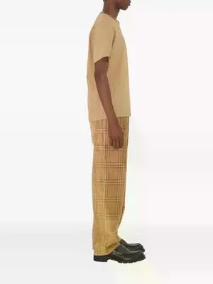 Burberry Checked Corduroy Trousers
