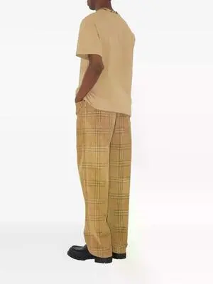 Burberry Checked Corduroy Trousers