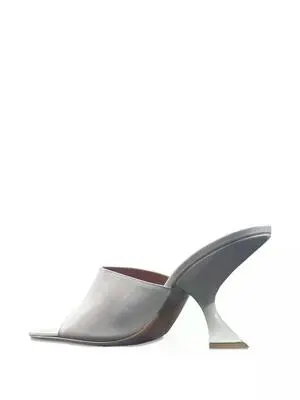 Amina Muaddi Lupita 90mm Sculpted-heel Sandals
