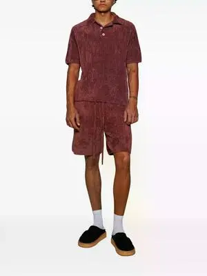 THE ELDER STATESMAN Chenille Shorts