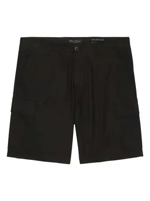 Marc O'polo Cotton Cargo Shorts - Black