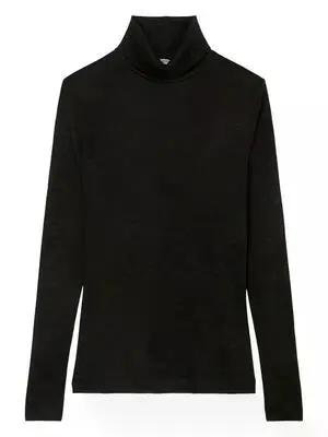 Marc O'polo Long-sleeve Roll-neck Top - Grey