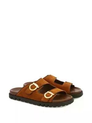 FERRAGAMO Two-strap Flat Sandals