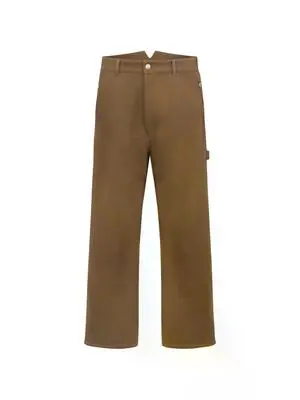 Moschino Cargo-pocket Trousers - Brown