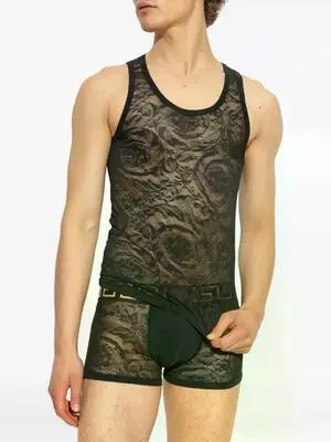 Versace Barocco Lace Vest