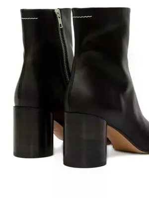 MAISON MARGIELA 70mm Anatomic Block-heel Ankle Boots - Black
