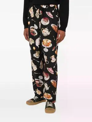 Moschino Printed Trousers