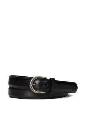 Polo Ralph Lauren Leather Buckle Belt - Black