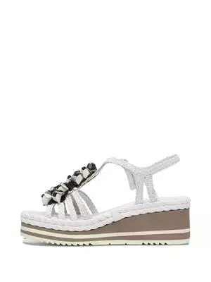 TONI PONS Braided Wedge Sandals