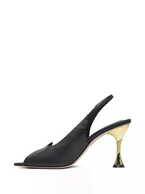Studio Amelia 90mm Helix Slingback Pumps