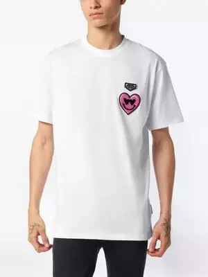 Philipp Plein Smile Patch T-shirt