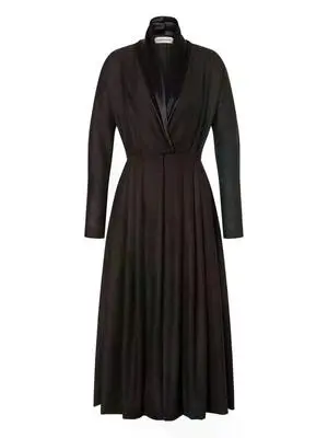 Alberta Ferretti Virgin-wool Midi Dress