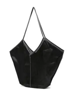 Hereu V-neckline Silk Shoulder Bag