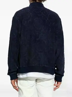 Versace Barocco Jacquard Zip-up Jacket