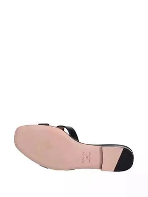 Bally Bow-embellished Leather Slides