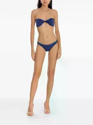 AMIR SLAMA Bead-embellished Bikini Set