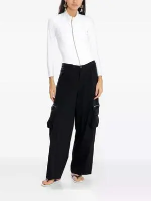 AMIR SLAMA Button-fastening Cargo Trousers