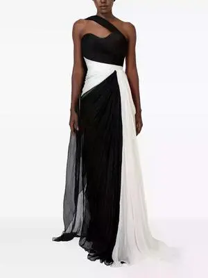 IRIS SERBAN Aris One-shoulder Gown