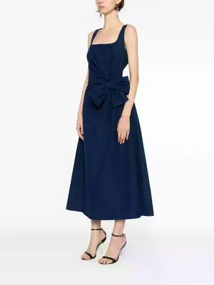 Elie Saab Bow-detail Midi Dress