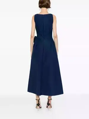 Elie Saab Bow-detail Midi Dress