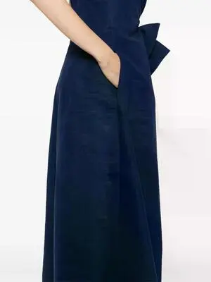 Elie Saab Bow-detail Midi Dress