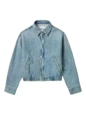 AGOLDE Nile Zip-front Denim Jacket