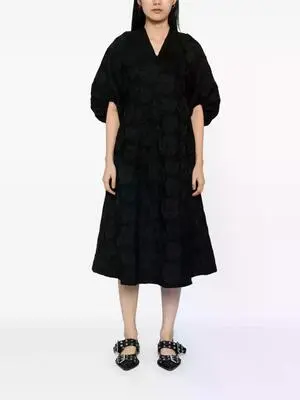 Stine Goya Volume-sleeved Midi Dress