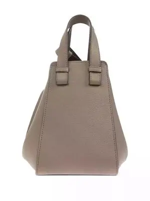 Loewe Hammock Leather Tote - Neutrals