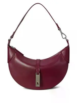 Polo Ralph Lauren Polo Id Leather Shoulder Bag - Red