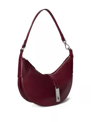 Polo Ralph Lauren Polo Id Leather Shoulder Bag - Red