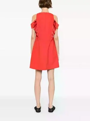 Stine Goya Ruffle-sleeves Mini Dress