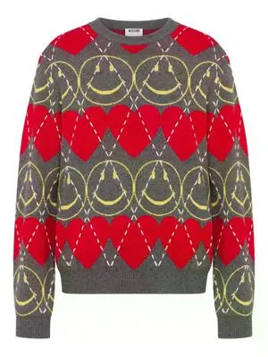 Moschino Patterned Sweaters For Men