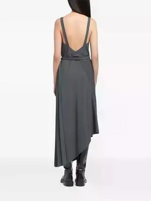 Ports 1961 Asymmetric Wrap Midi Dress