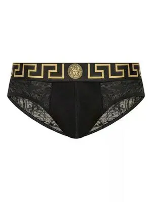 Versace Grecca Lace Briefs