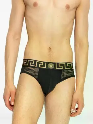 Versace Grecca Lace Briefs