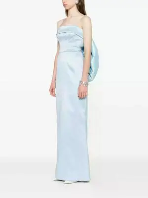 SILK LOVE & LACE Bella Dress - Blue