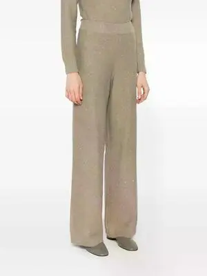 Fabiana Filippi Wool-silk Blend Pants - Neutrals
