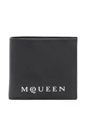Alexander McQueen Logo-debossed Wallet - Black