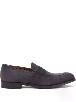 Zegna Almond Toe Loafers For Men