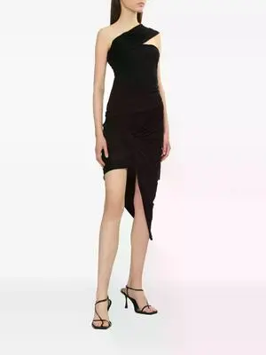 Helmut Lang Draped Asymmetrical Skirt